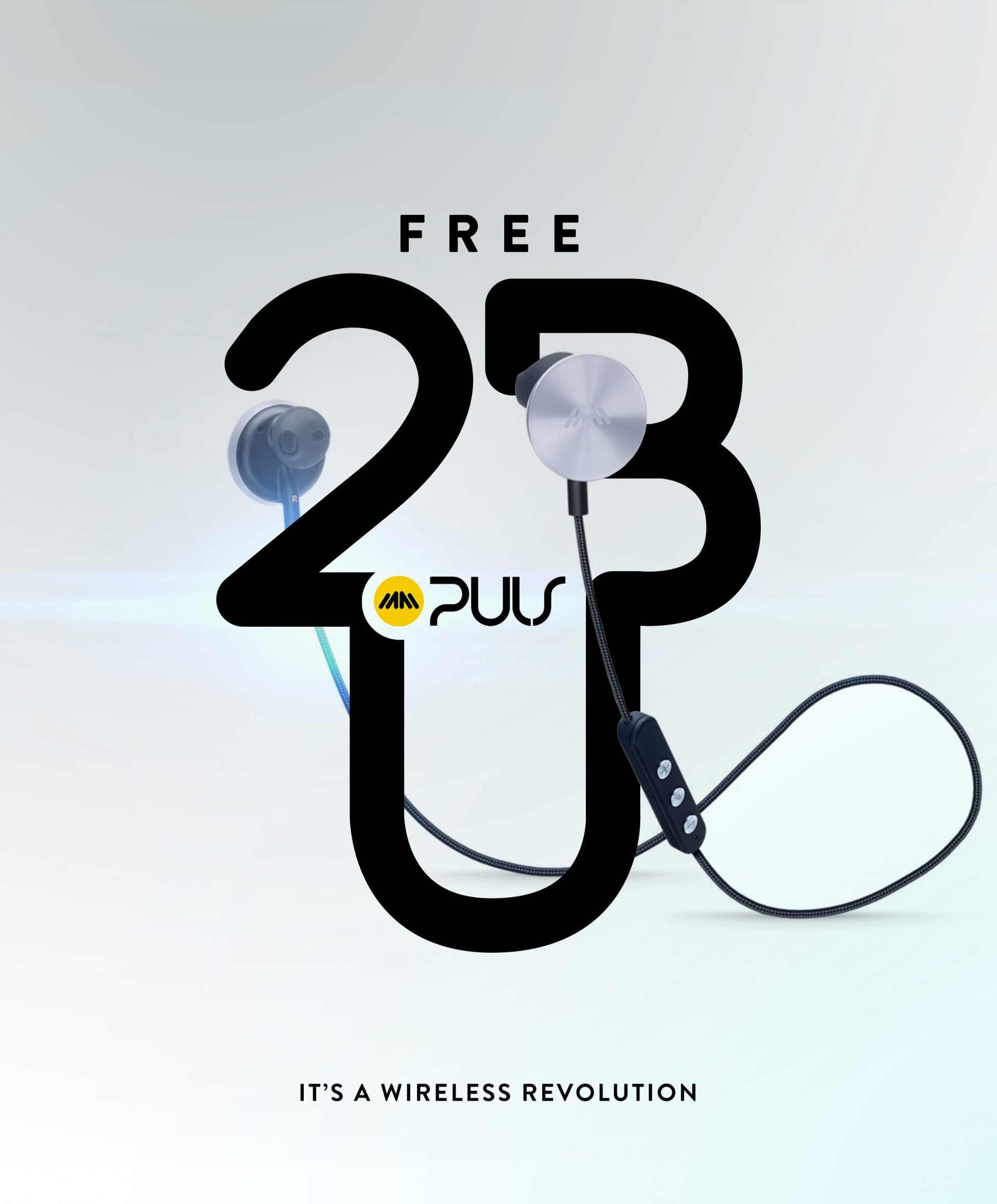 PULS Wireless headphone campaign design | KIELY DESIGN