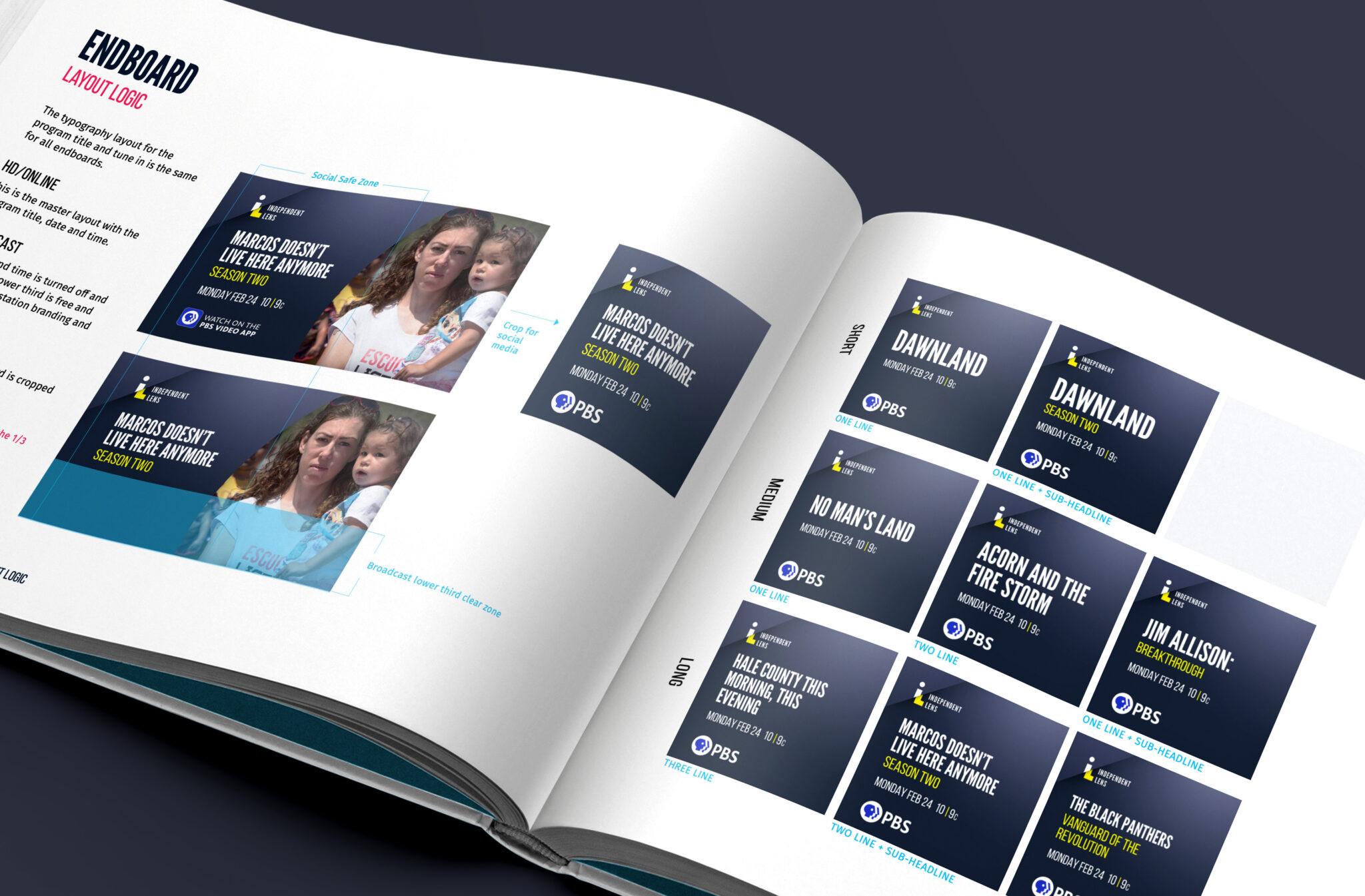 PBS Independent Lens brand refresh & show open | KIELY DESIGN