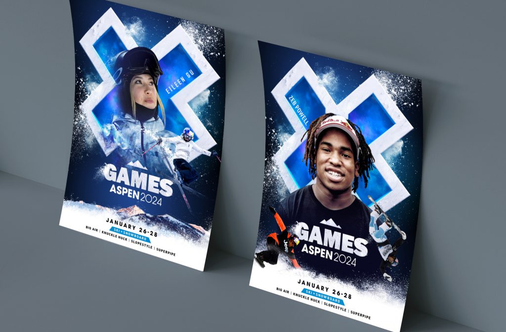 XGames Winter + Summer Ad Campaigns | KIELY DESIGN
