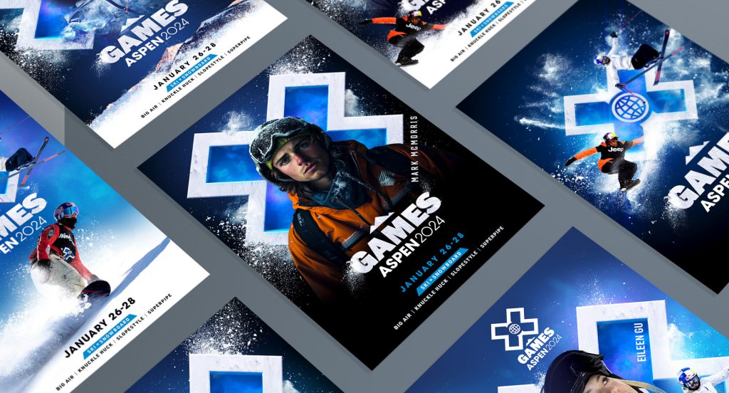 XGames Winter + Summer Ad Campaigns | KIELY DESIGN
