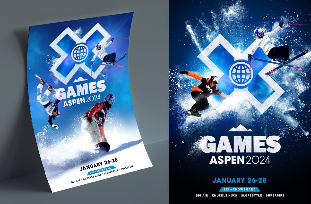 XGames Winter + Summer Ad Campaigns | KIELY DESIGN